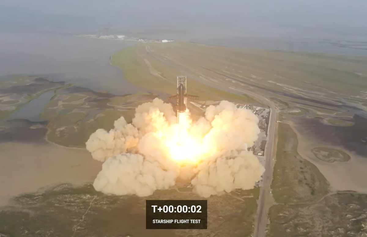 Watch Starship Explodes As Spacex Attempts Launch Of Largest Rocket